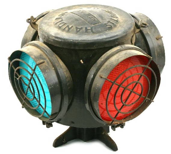 Handlan Crossing Railroad Lamp Missouri Pacific