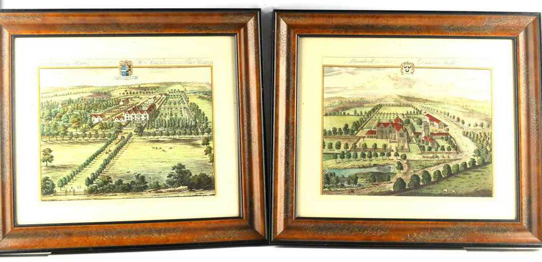 Lot 2 Johannes Kip British Gentry Etching Prints