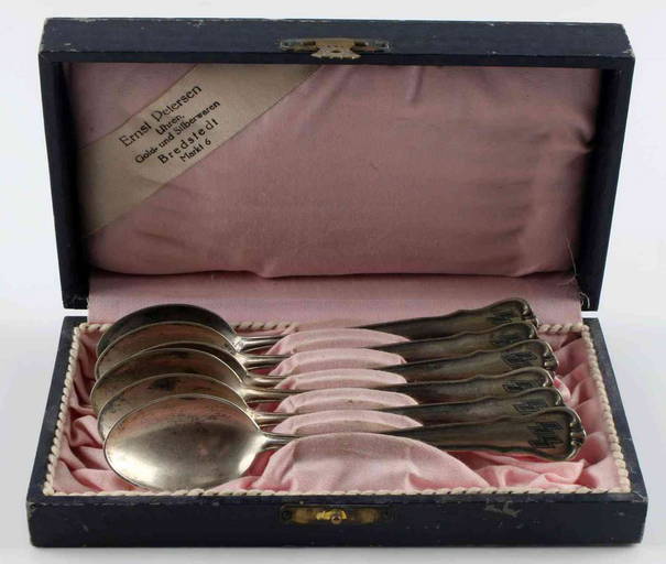 CASED WWII GERMAN WAFFEN SS 800 SILVER SPOONS - Feb 25, 2021 ...