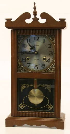 Alaron 31 Day Wall Clock W/ Pendulum
