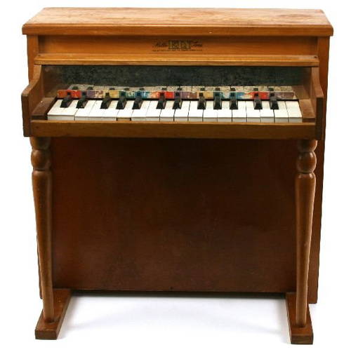 Ely Mello Tone Antique Childs Upright Piano