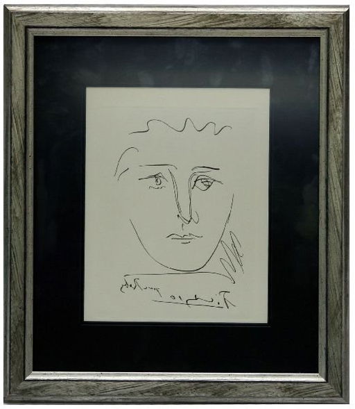 PICASSO "POOR ROBY" ETCHING WITH COA - Dec 06, 2009 | Affiliated ...