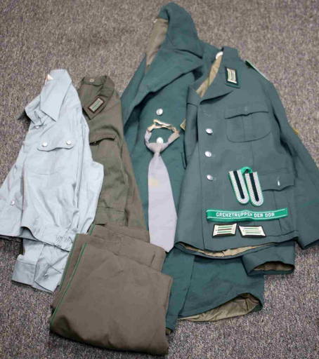 East German Ddr Army Border Police Uniform