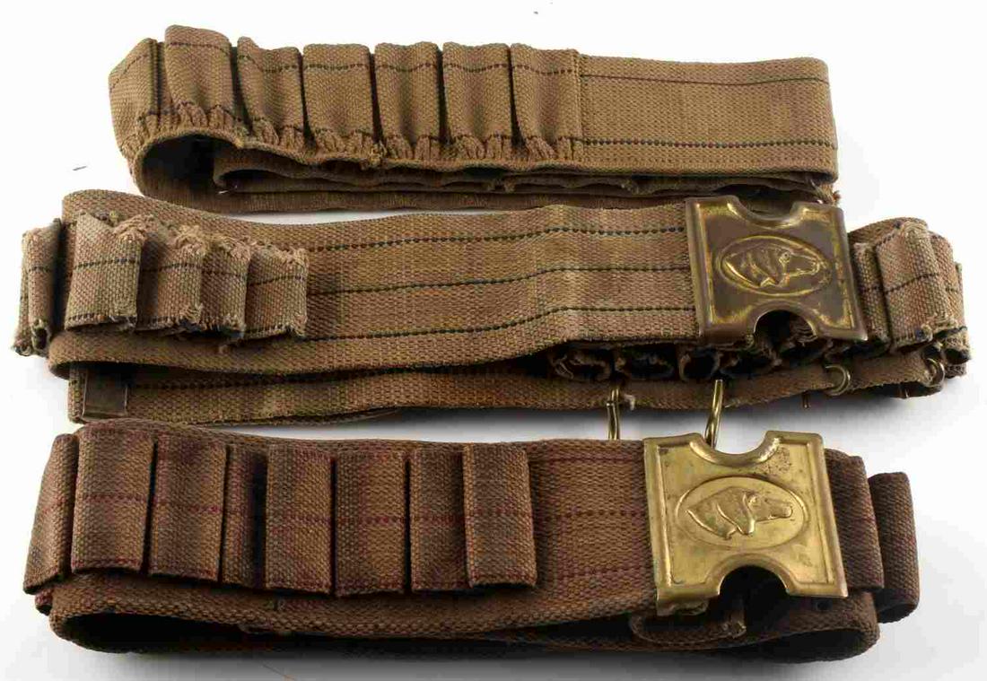 Mills 1881 1905 Dog Head Buckle Shotgun Shell Belt