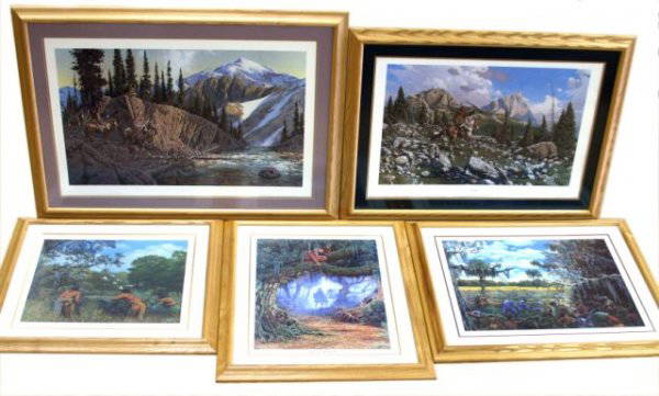 Guy Labree & Richard Luce Native American Prints