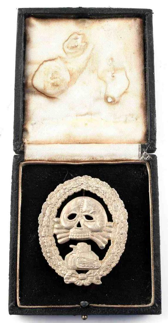 Wwii German Third Reich Condor Legion Tank Badge