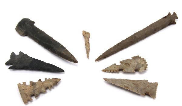 Arrowheads Drills & Eccentric Points