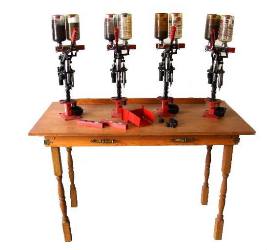 SHOTGUN SHELL RELOADING BENCH WITH FOUR RELOADERS - May 15, 2010 ...