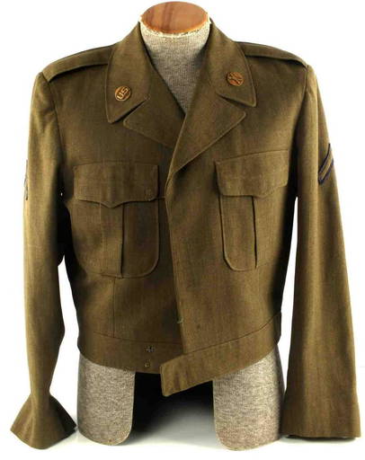 Us Military Korean War Tunic Private Rank 42 R