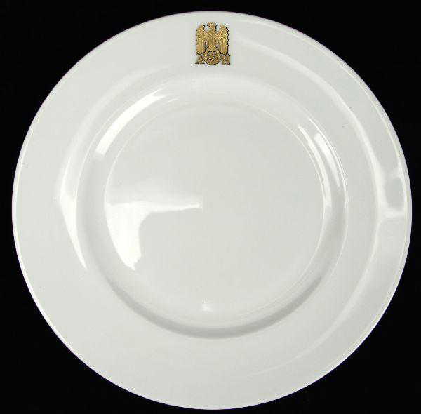 HITLER DINNER PLATE BY SS ALLACH