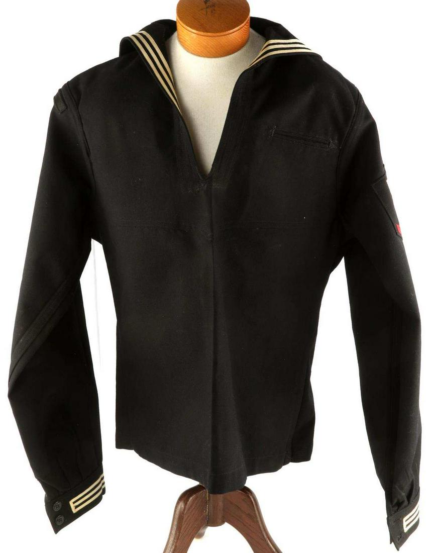 Us Navy Po Fire Control Cracker Jack Uniform Top