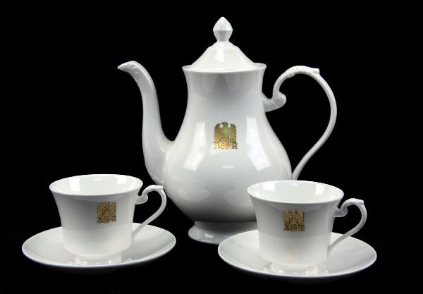 302: WWII ALLACH PORCELAIN TEA SET FOR ADOLF HITLER
