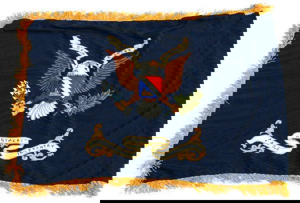 Repro Wwii Us Army 442nd Rct Unit Color Flag