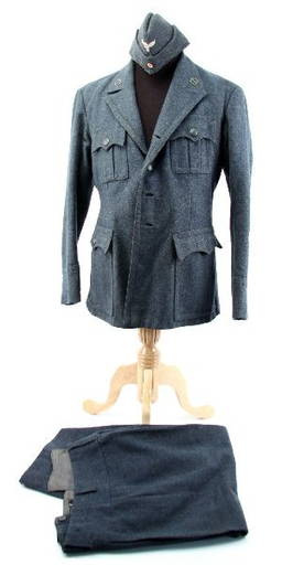 Wwii Air Force Italian Rsi Uniform Cap 1943 1945