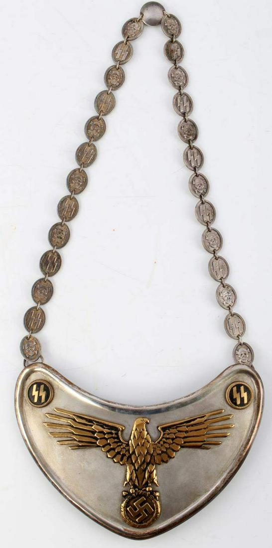 WWII GERMAN WAFFEN SS STANDARD BEARERS GORGET - Dec 08, 2021 ...