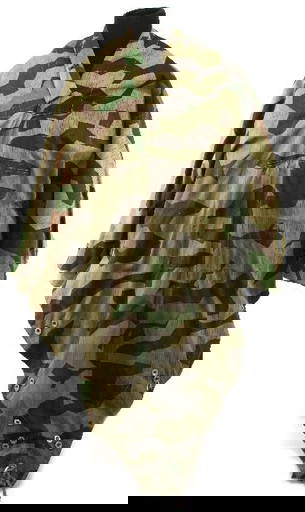 Wwii German Splinter Pattern Poncho