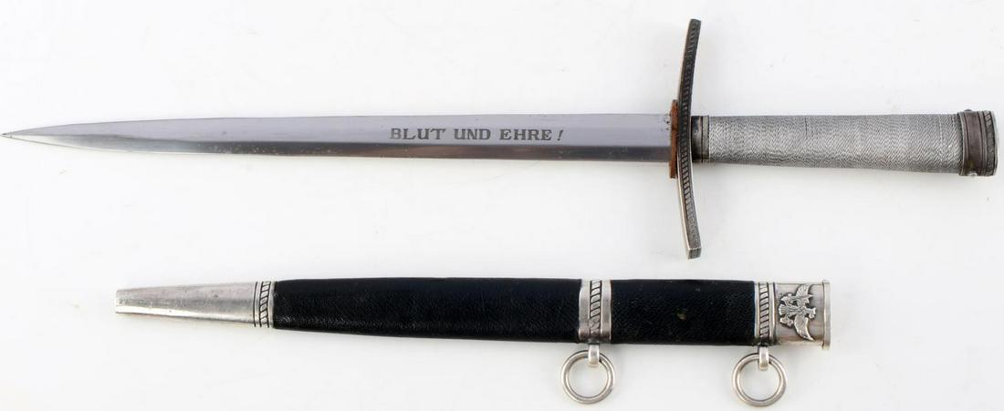 WWII GERMAN HITLER YOUTH LEADER HORSTER DAGGER (#7464) on Jan 12, 2022 ...