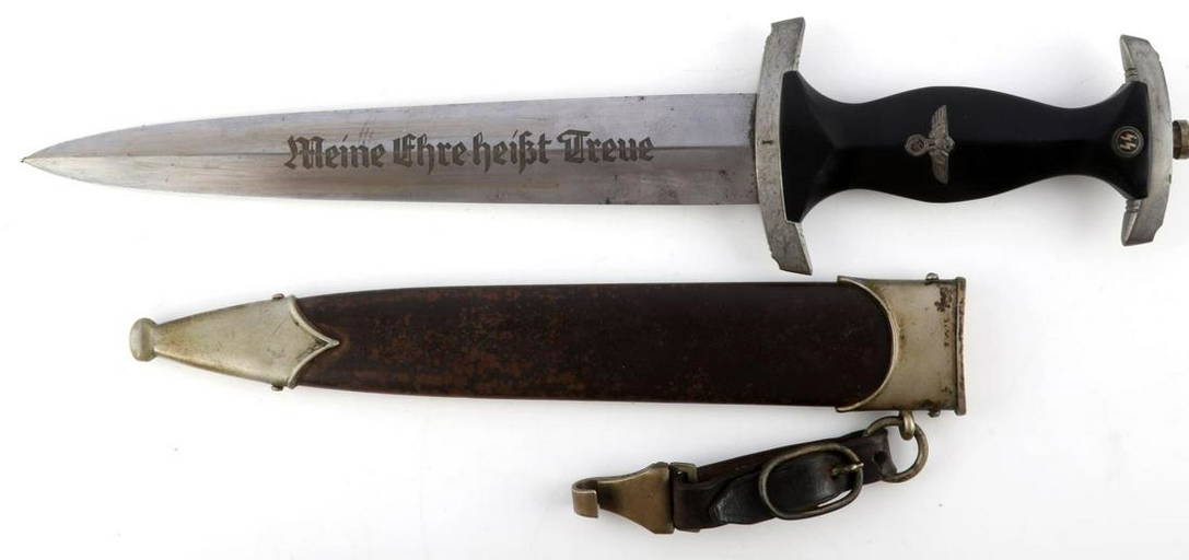 WWII GERMAN REICH SS ROHM DAGGER WITH PURGE DATE - Jan 12, 2022 ...