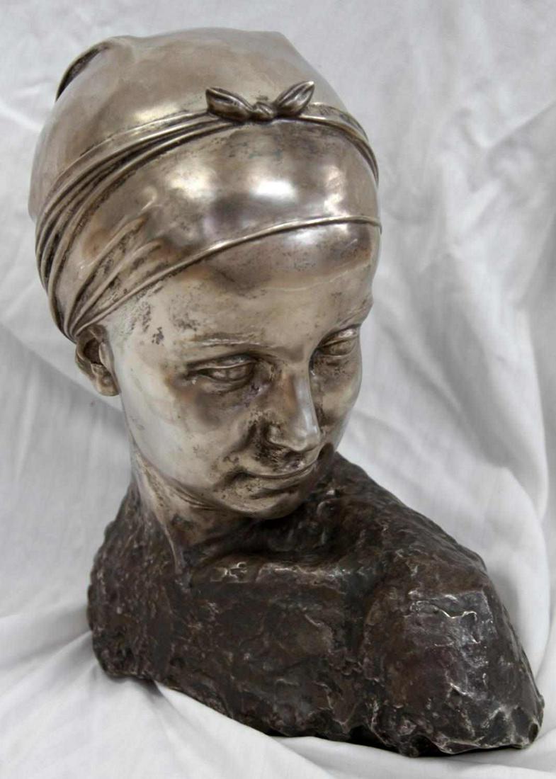 AUSTRIAN CARL GELLES .999 SILVER WOMAN SCULPTURE - Mar 02, 2022 ...