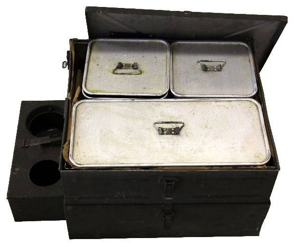Wwii Field Kitchen Stove With Original Cook Pans