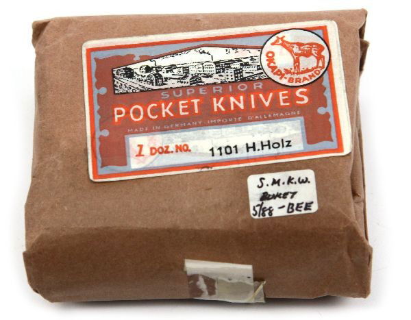 OKAPI BRAND DEALERS STOCK UNOPENED DOZEN KNIFE LOT - Mar 05, 2011 ...