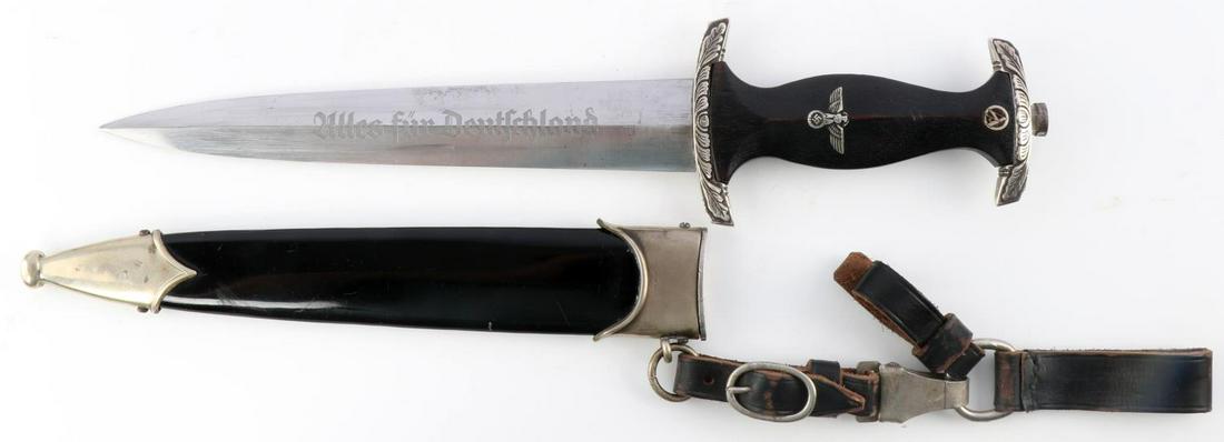 WWII GERMAN REICH NSKK HUHNLEIN DAGGER W HANGER - May 04, 2022 ...
