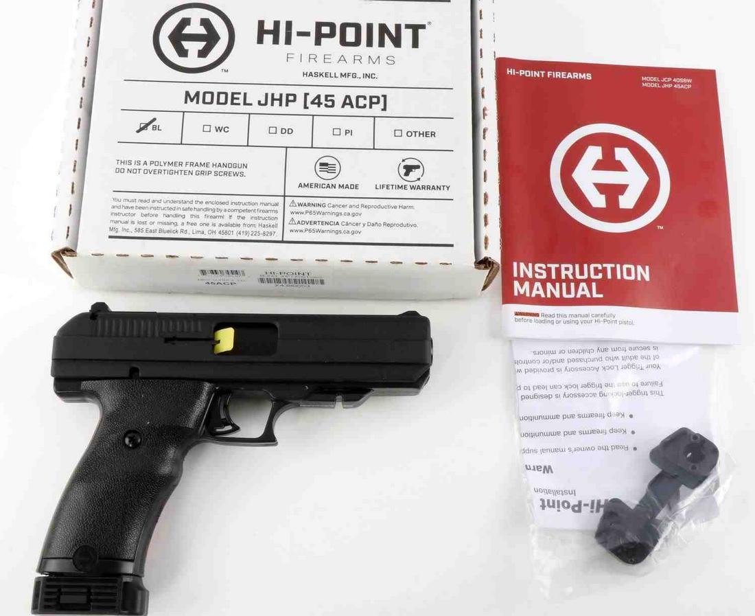 Hi Point Model Jhp 45 Acp Semi Auto Hand Gun Nib