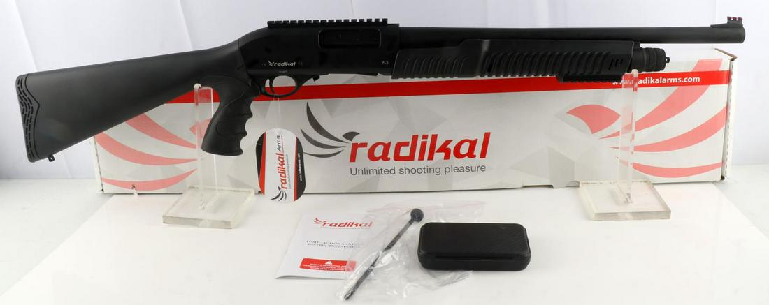 NEW IN BOX RADIKAL P3 PUMP ACTION 12 GAUGE SHOTGUN (#8360) on Jun 01 ...