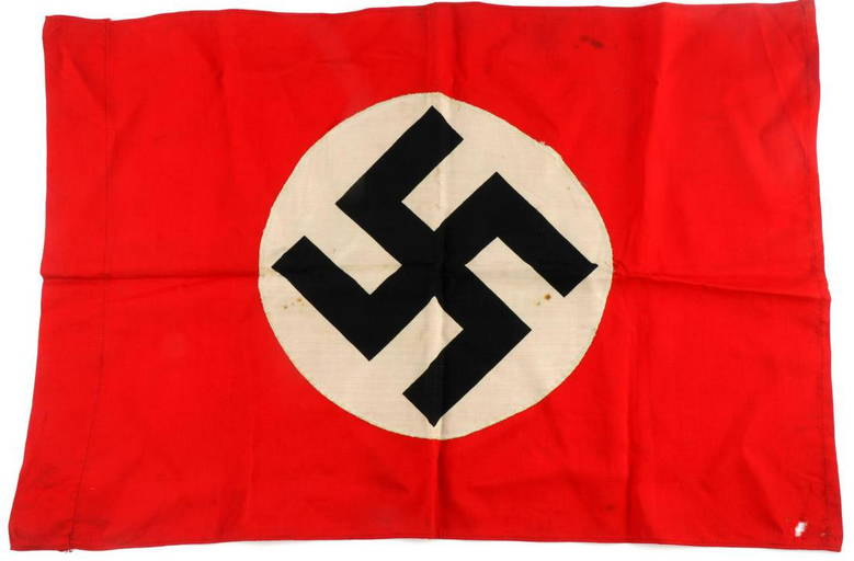 Wwii German Reich Small Nsdap Party Flag