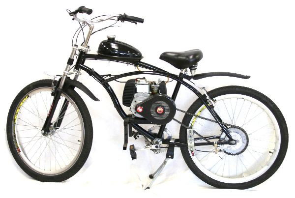 CUSTOM BUILT MOTORIZED BICYCLE W/ SKYHAWK KIT