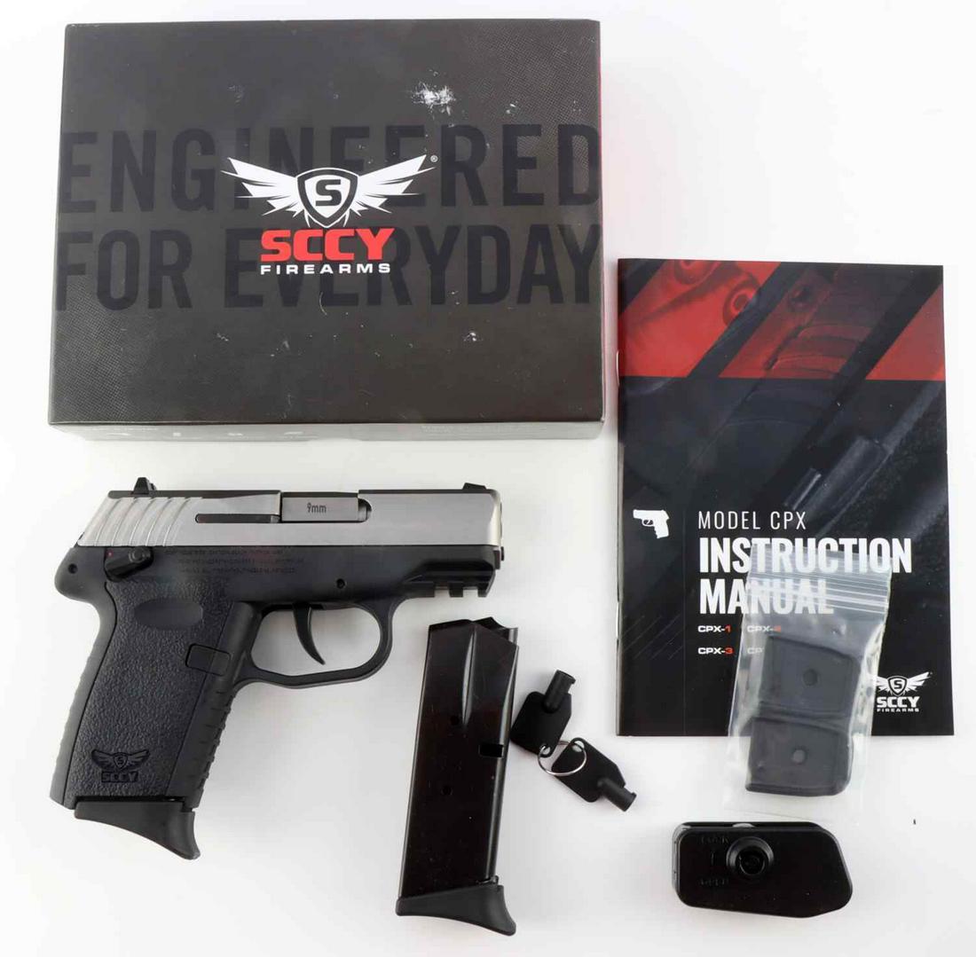 SCCY COMPACT CPX-1 9MM ROEBUCK SEMI AUTO PISTOL - Aug 10, 2022 ...