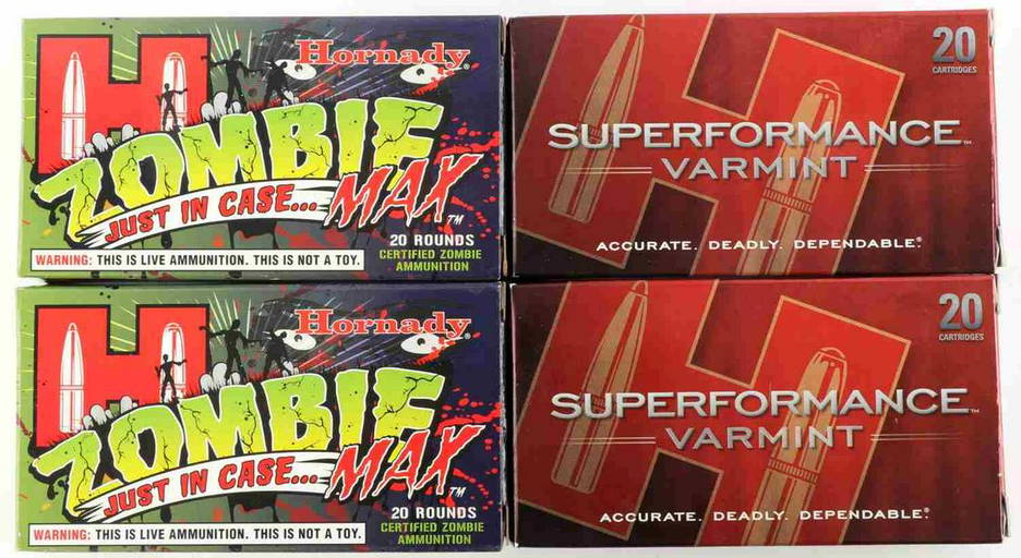 80 ROUNDS HORNADY 223 REM AMMUNITION ZOMBIE AMMO - Aug 31, 2022 ...