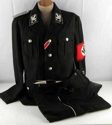 WWII GERMAN WAFFEN SS OFFICER UNIFORM REENACTOR (#4490) on Sep 21, 2022 ...