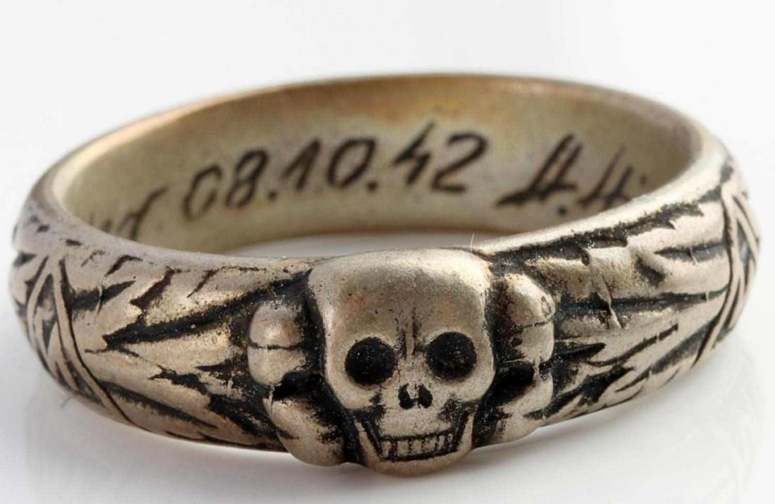 Wwii German Waffen Ss Himmler Honor Ring