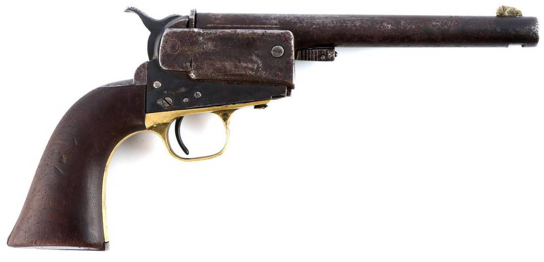 Modified Colt Army Revolver To Single Shot Pistol