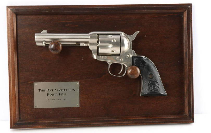 Franklin Mint Bat Masterson Fortyfive Revolver