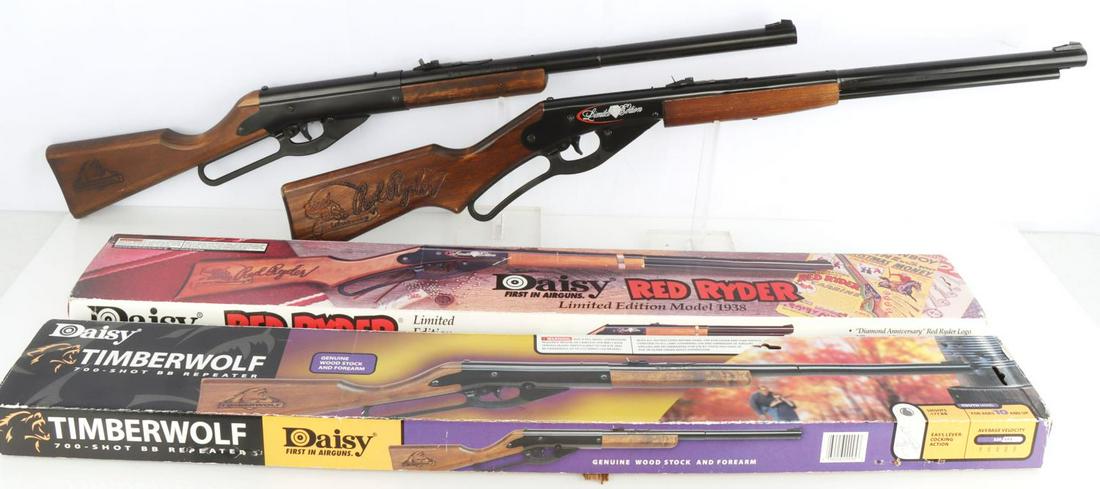 2 DAISY RED RYDER MODEL 1938 AND TIMBERWOLF BB GUN (#8271) on Dec 07 ...