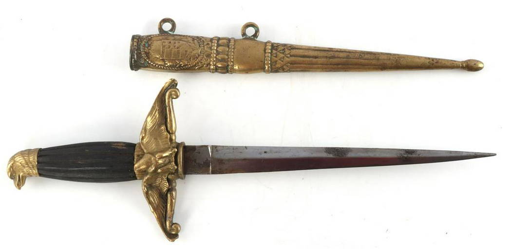 WWII HUNGARIAN PILOTS OFFICERS DAGGER & SCABBARD - Dec 07, 2022 ...