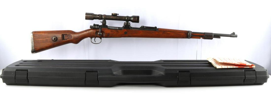 Wwii Mauser K98 Sniper Rifle W Scope All Matching