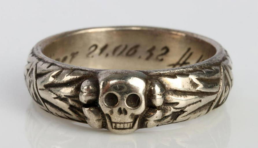 Wwii German Third Reich Ss Himmler Honor Ring