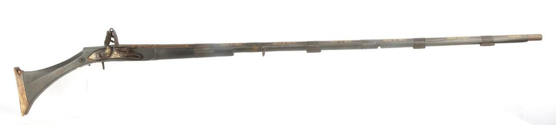 ALGERIAN MOUKAHLA FLINTLOCK MUSKET W/ BONE INLAY (#1324) on Jan 10 ...