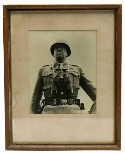 1943-44 AUTOGRAPHED PHOTO OF GEN. GEORGE S PATTON - Dec 03, 2011 ...