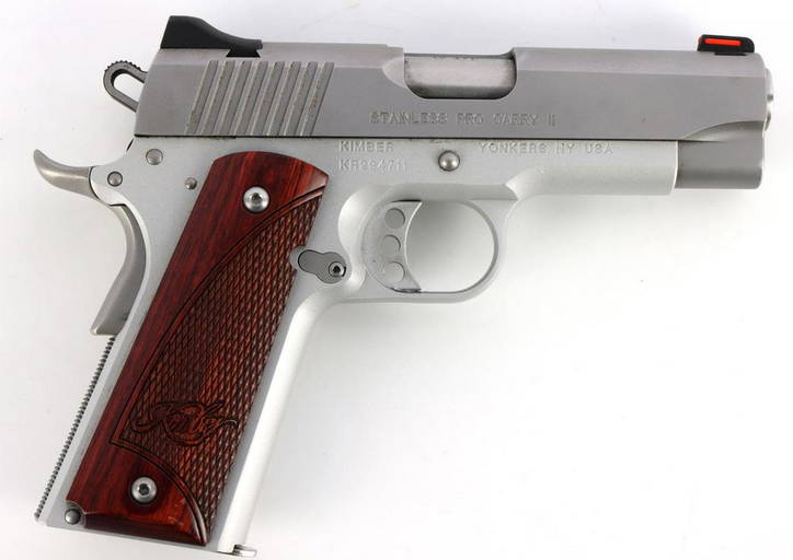 KIMBER PRO CARRY II .45 ACP SEMI AUTOMATIC PISTOL (#5290) on Jan 16 ...