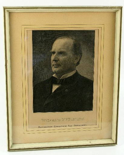 William Mckinley Republican Candidate Poster