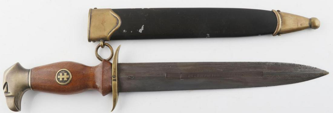 Wwii Slovak Hlinka Guard M39 Number 7 Dagger