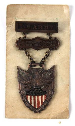 Us Army Mexican Border Service Medal 1916 1917