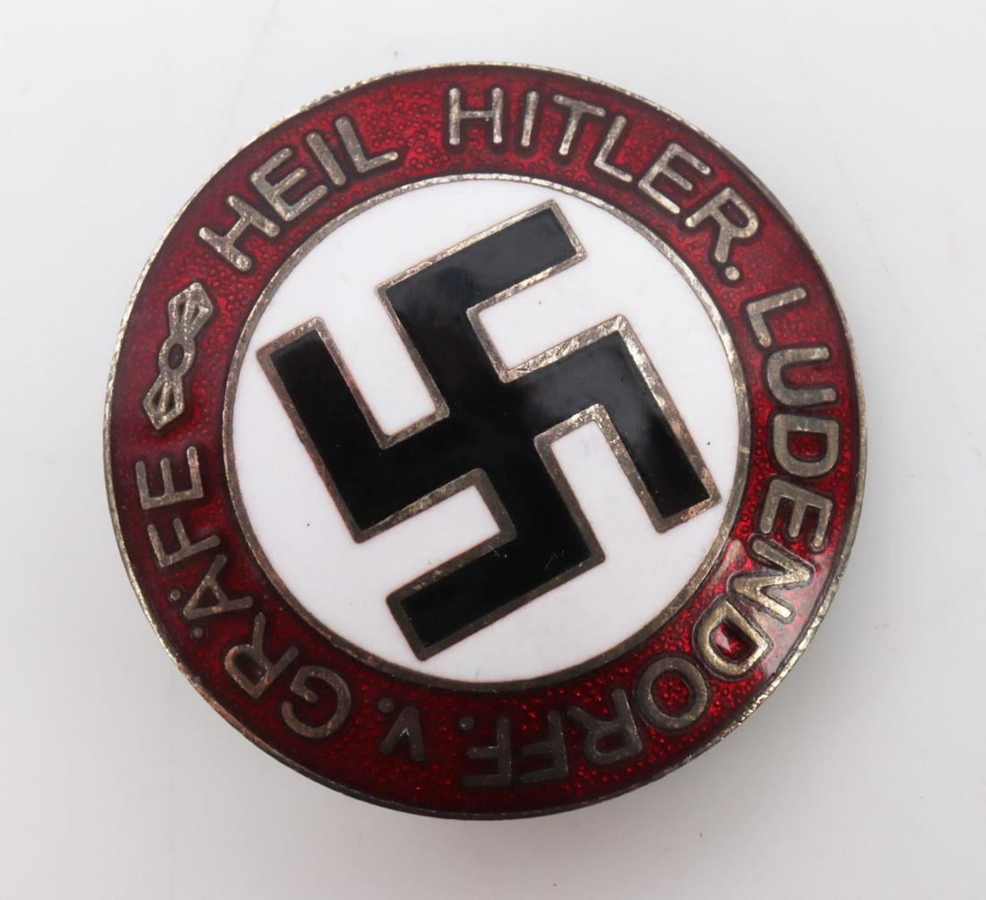 WWII GERMAN REICH NSDAP PARTY LAPEL PIN - Mar 15, 2023 | Affiliated ...