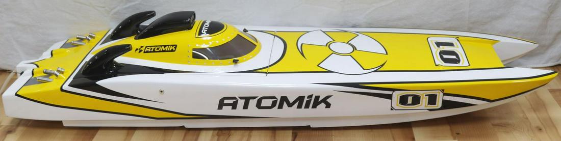 Atomik Rc A.r.c. 58 Inch Electric Racing Boat