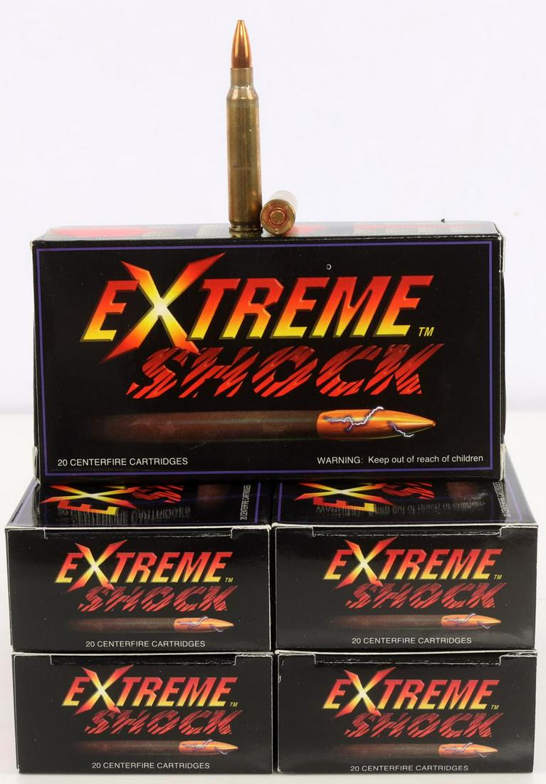 100 Rounds Extreme Shock Center Fire 223 Ammo