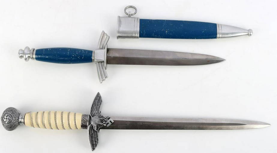 2 Wwii German 1st 2nd Model Luftwaffe Daggers